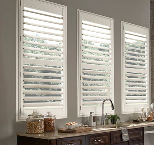 How do hidden tilt bar shutter louvers move? – Blindsgalore